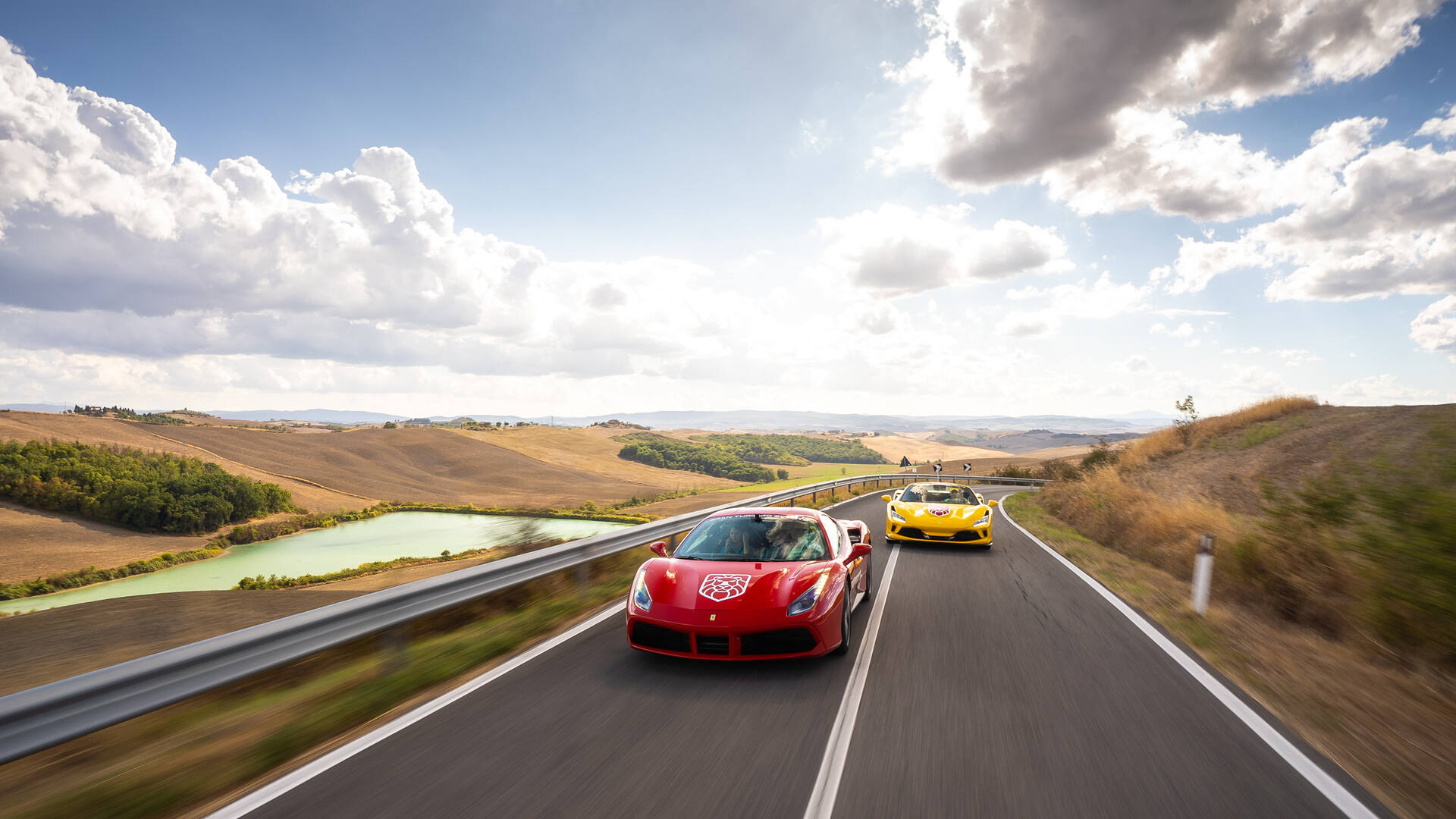 SP438 - Strada Asciano - a great road in Tuscany - Italy | La Guida ...