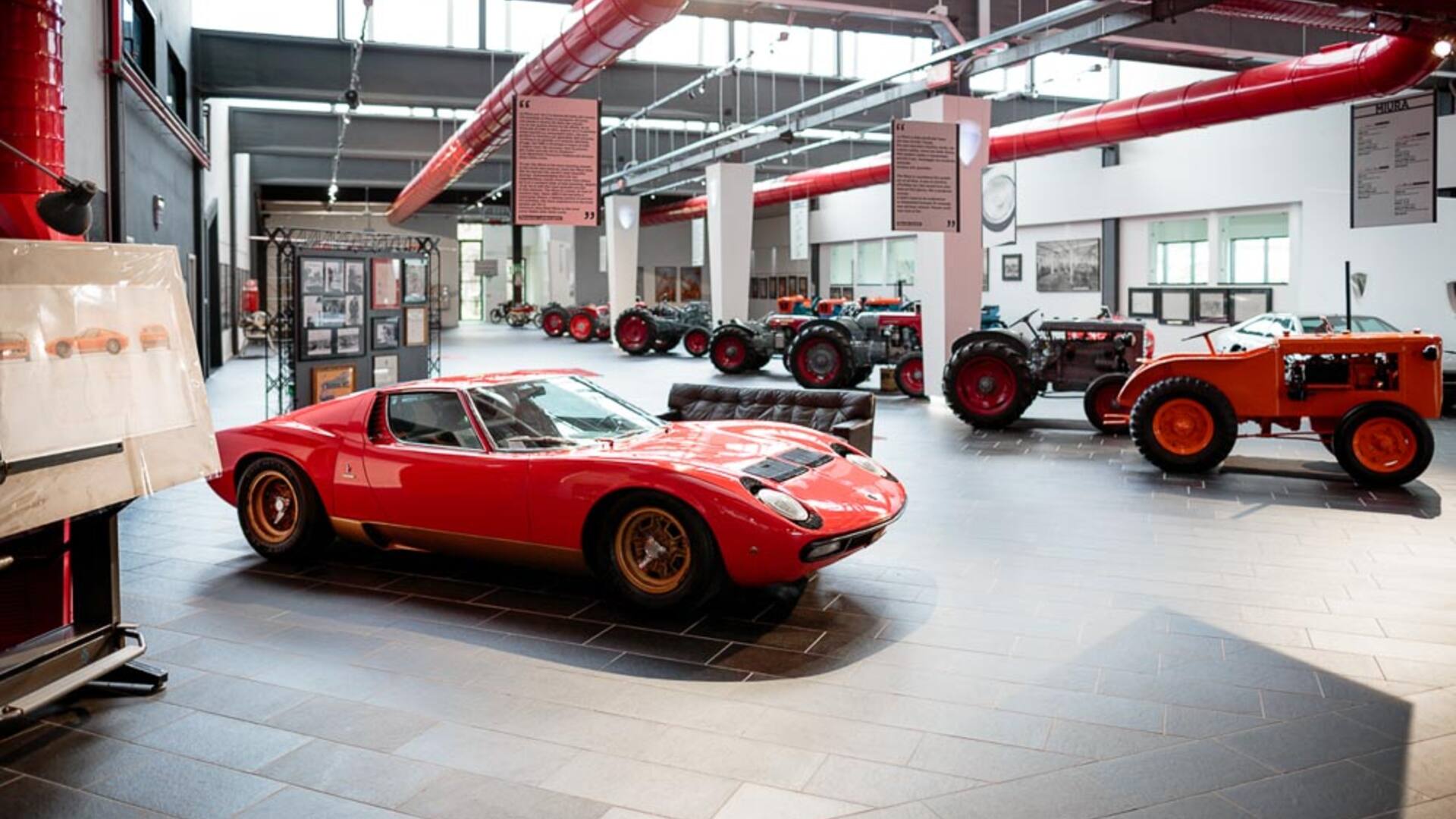 Museo Ferrucio Lamborghini - A museum in Casette di Funo Emilia Romagna ...
